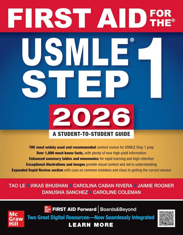 Best USMLE Prep Books - Steps 1, 2 & 3