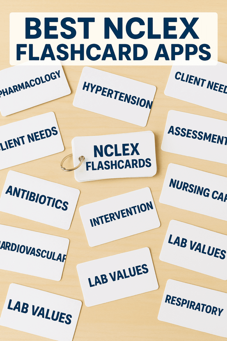 Best NCLEX Flashcard Apps - Free and Paid